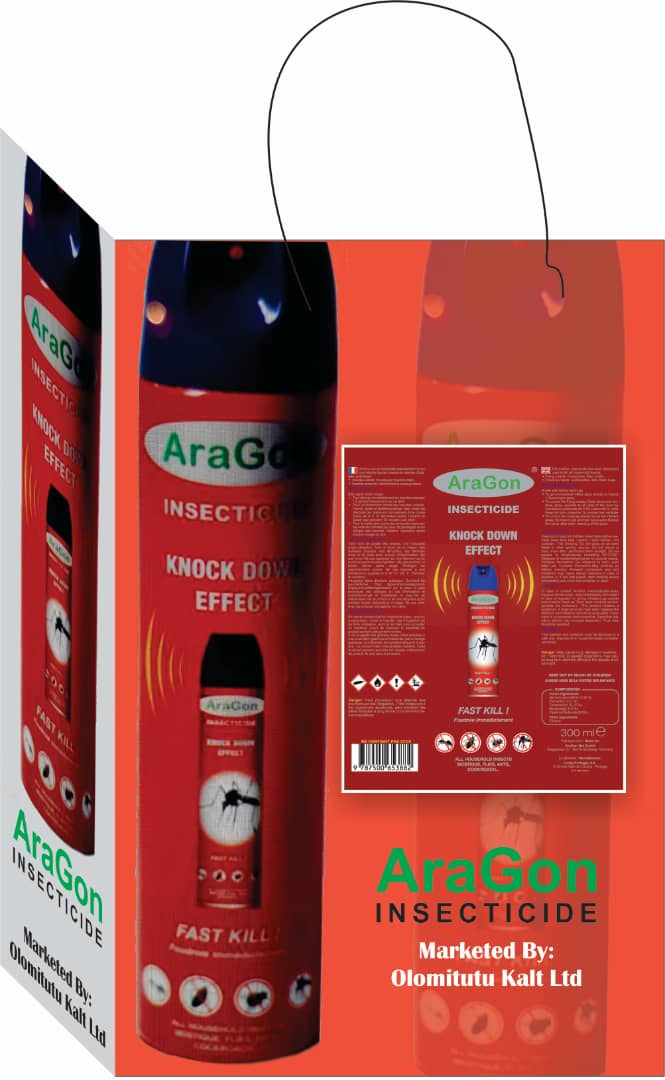 Products. ARAGON -INSECTICIDE “a household name” | Olomitutu Kalt